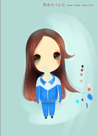 q版中国校服,q版校服,q版人物萌图穿校服_大山谷图库